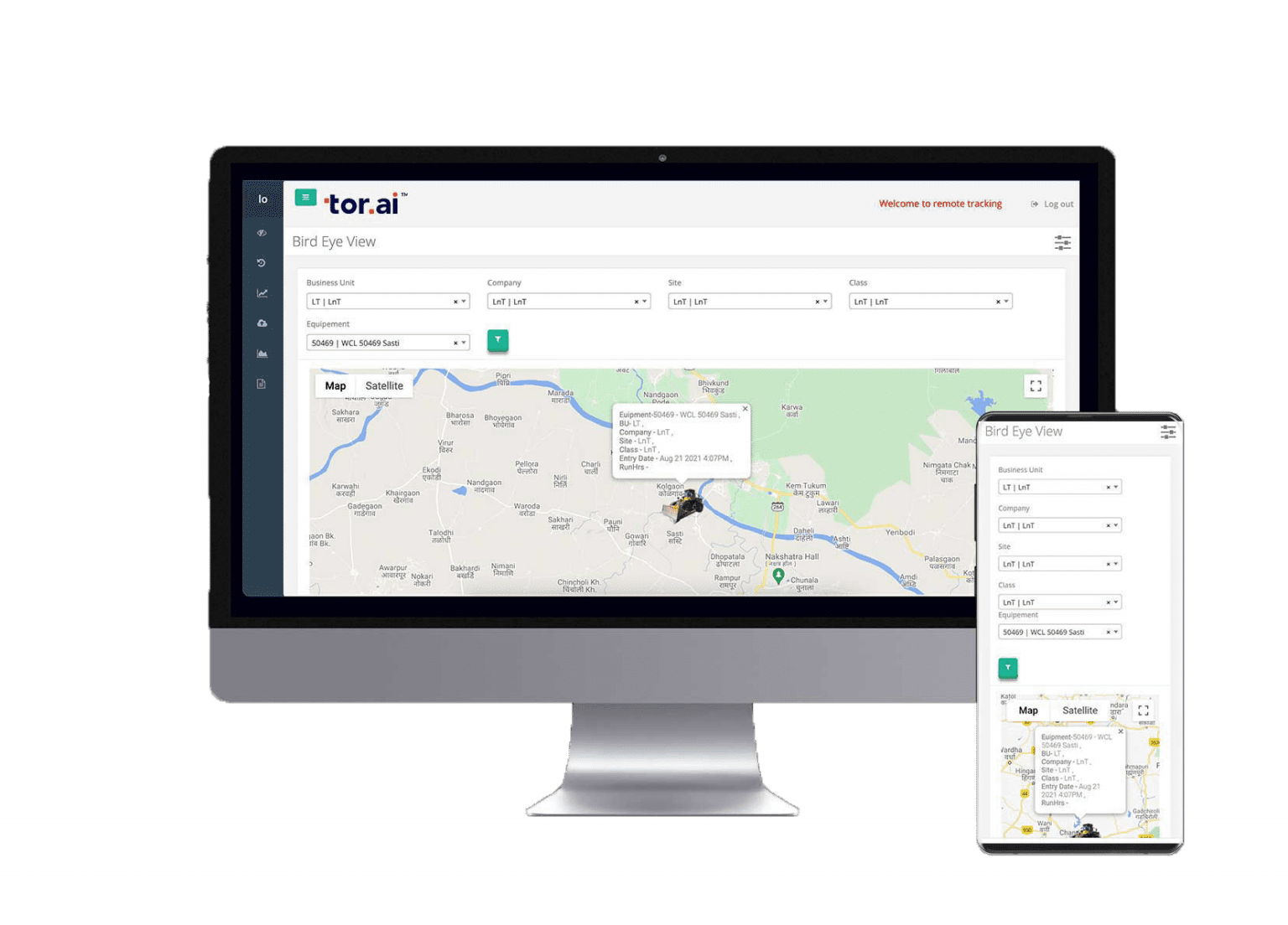 Heavy Equipment Tracking | Tor IoT Solutions