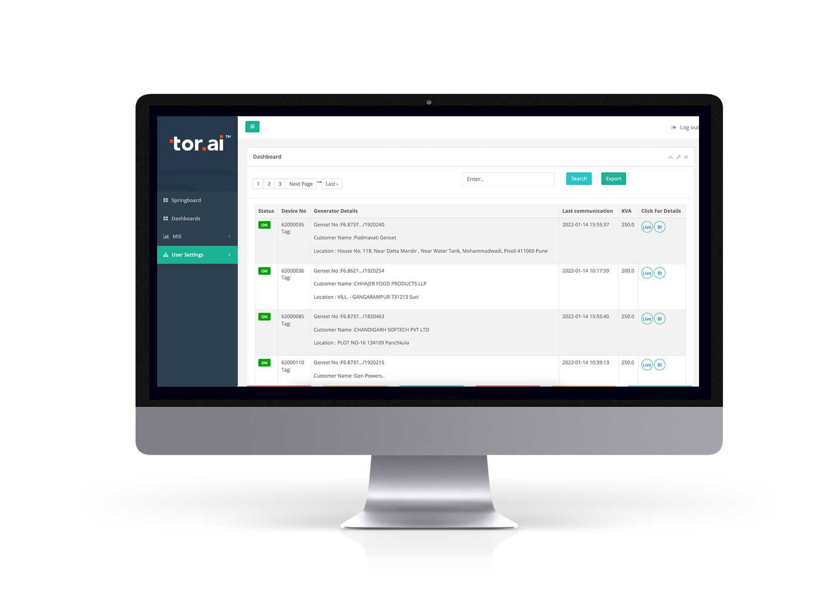 OEM | Telematics | Digital Transformation |Tor IIOT Solutions